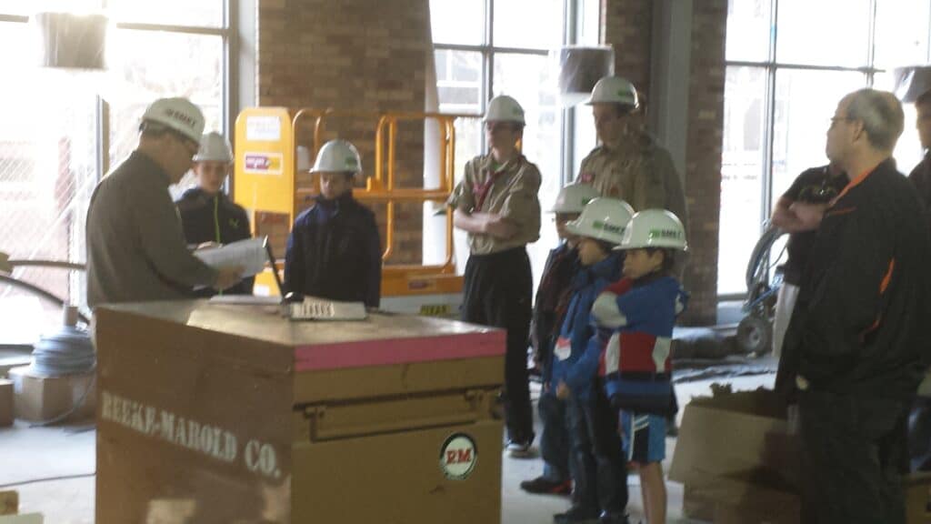 Smet Hosts Cub Scout Construction Site Tour - Smet Construction
